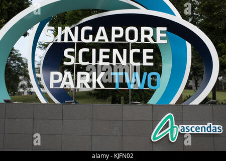 at the Singapore science Park Two, West Coast, Singapore Stock Photo ...