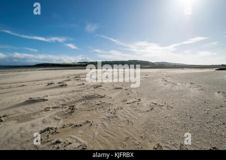 Dulas Bay or Traeth Dulas near City Dulas on Anglesey North Wales Stock ...