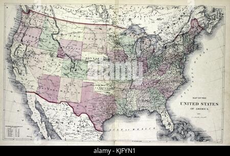 United States Map, Map of the United States, Old United States Map ...