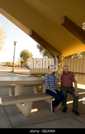 California Desert Rest Stop I-40, California, USA Stock Photo - Alamy