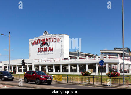 Shared traffic. View of a street road with road markings painting on ...