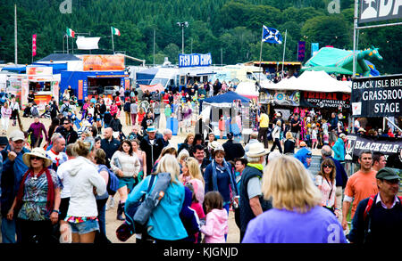 Belladrum Tartan Hearts Festival, Beuly, Scotland Stock Photo - Alamy