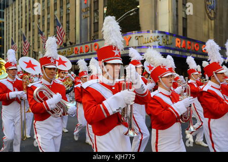 Macy's Great American Marching Band Stock Photo - Alamy