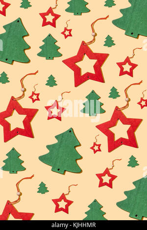 Christmas pattern repeated background Stock Photo - Alamy