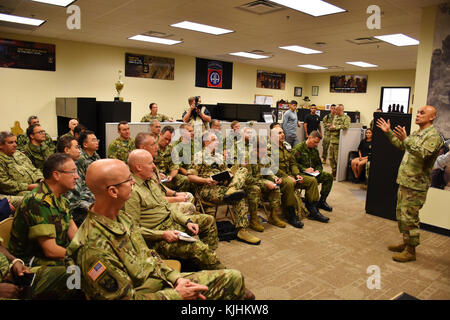 Command Sgt. Maj. Jose Gomez (right), command sergeant major, Phoenix ...