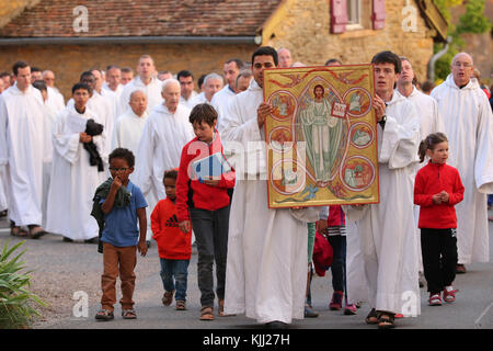 Taize ecumenical community. Gathering for a New Solidarity. Taize Stock ...