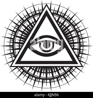 All-Seeing Eye of God (The Eye of Providence | Eye of Omniscience ...