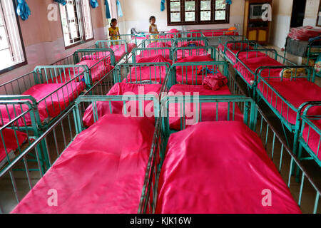 Vinh Son catholic orphanage. Dormitory. Kon Tum. Vietnam Stock Photo ...