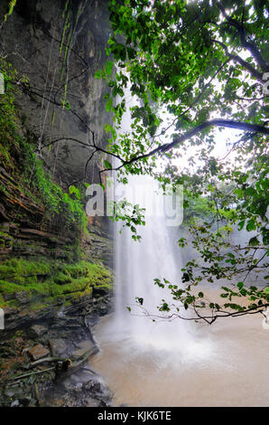 Boti Falls is a 30m high waterfall within the Boti Forest Reserve about ...