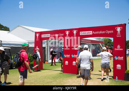 Emirates Australian PGA open golf tournament in Sydney,Australia ...