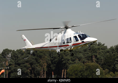A-109 Agusta / AgustaWestland AW109 helicopter of the Belgian Air ...