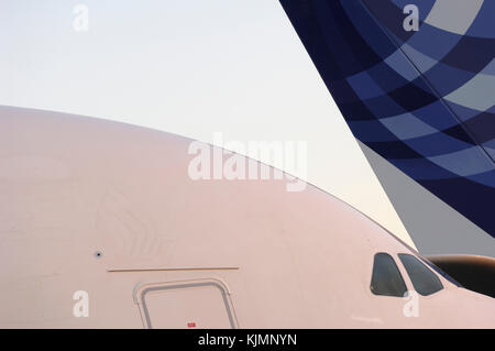 Airbus A380 windshield Stock Photo - Alamy