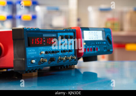 Electronic device for measuring electrical signals Stock Photo - Alamy