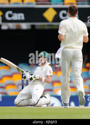 Australia's Steve Smith smiles during a nets session at the Sydney ...