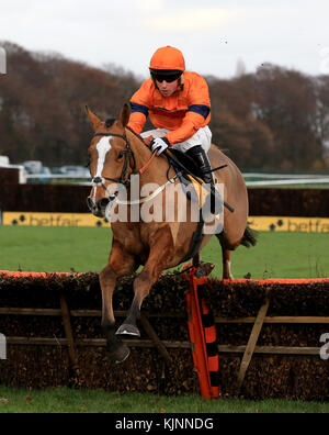 Sam Spinner ridden by Joe Colliver lead L'Ami Serge and Daryl Jacob ...