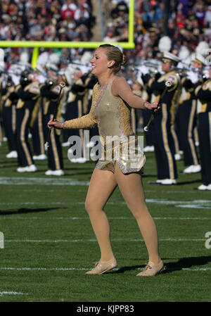 West Lafayette, Indiana, USA. 25th Nov, 2017. Purdue band during NCAA ...