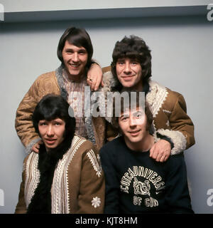 THE TREMELOES English pop group in 1967. From left: Rick West, Chip ...