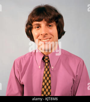 THE TROGGS Pete Staples of UK pop group in October 1966 at opening of ...