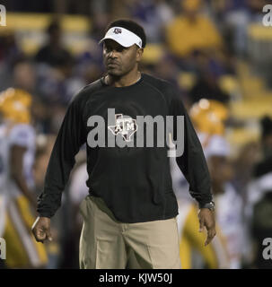 BATON ROUGE, LA - NOVEMBER 25: LSU Tigers linebacker Greg Penn III (30 ...