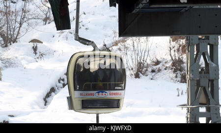 Gondola cable car, gulmarg, kashmir, india, asia Stock Photo: 90435207 ...