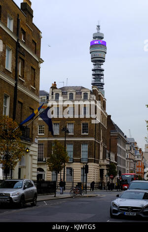 England, London, Marylebone, New Cavendish Street Stock Photo - Alamy