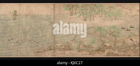 Obusuma Saburo emaki part 14 Stock Photo - Alamy