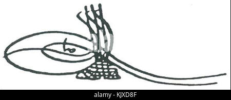 A tughra is a calligraphic monogram, seal or signature of a sultan that ...