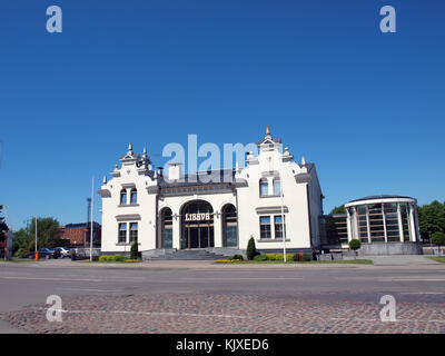 LIEPAJA, LATVIA - JUNE 8, 2014: One of best town`s hotels Libava is ...
