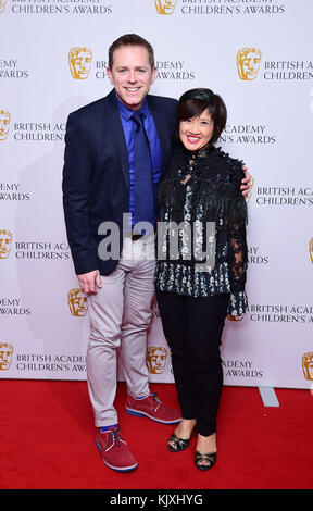Chris Jarvis and Pui Fan Lee attending the British Academy Children's ...