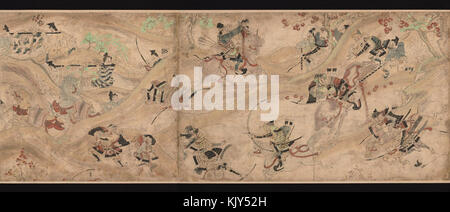 Obusuma Saburo emaki - part 12 Stock Photo - Alamy