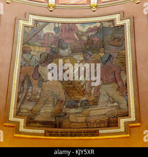 Alabama State Capitol mural 08 Stock Photo - Alamy