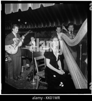 A 1940s photograph of Joe Marsala and Adele Girard at Hickory House ...