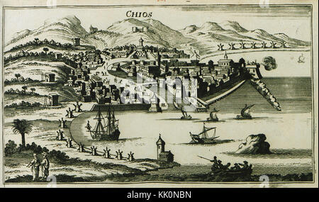 Chios - Peeters Jacob - 1690 Stock Photo - Alamy