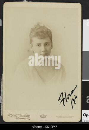 This historic photograph from the Sam Eyde archive shows Ulla Eyde, a ...