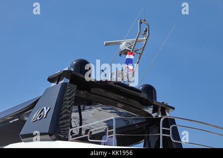 Boat radar navigation aid Stock Photo - Alamy