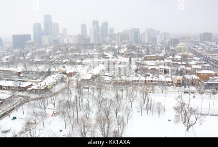 Toronto residential area in winter Stock Photo - Alamy