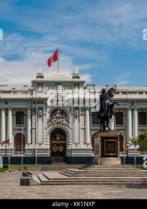 Congress of the Republic of Peru. Lima Peru Stock Photo - Alamy