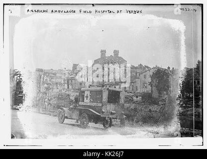 The American Ambulance Field Hospital at Verdun was a crucial medical ...