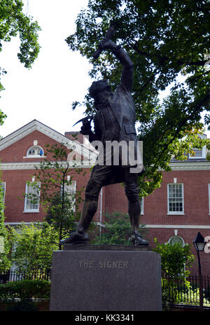 USA, Pennsylvania, Philadelphia, The Signer Stock Photo - Alamy