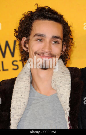 Irish actor Robert Sheehan attends the premiere of the film 'Cazadores ...