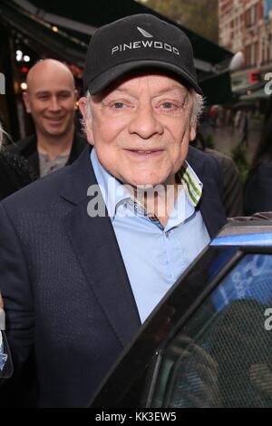 Sir David Jason seen at Capital radio with his wife Gill Hinchcliffe ...