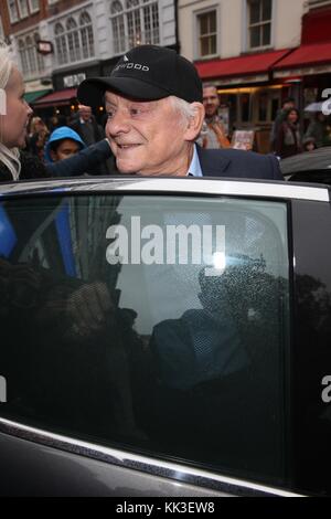 Sir David Jason seen at Capital radio with his wife Gill Hinchcliffe ...