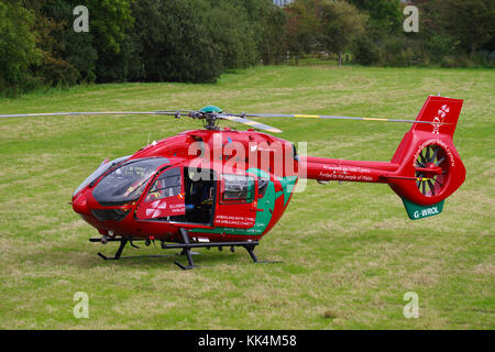 Wales Air Ambulance Stock Photo - Alamy