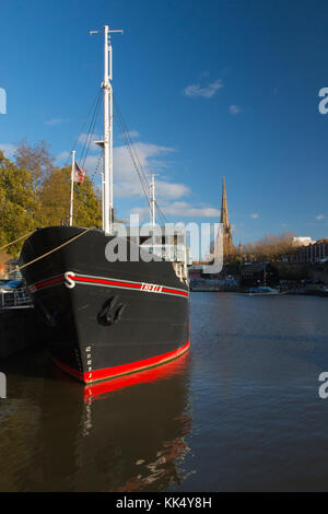 Thekla ship nightclub music venue at moorings, Floating Harbour ...