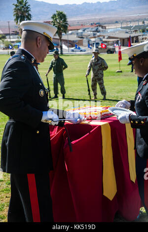 Maj. Gen. William F. Mullen III, Marine Corps Air Ground Combat Center ...