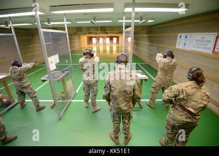 Range Safeties watch U.S. Soldiers with the 650th Military Intelligence ...