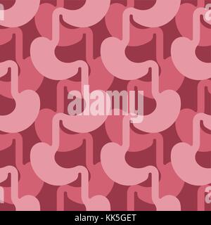 Stomach pattern. Belly background. Internal organ texture. Medical ...