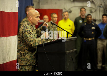 Colonel Farrell J. Sullivan, 26th Marine Expeditionary Unit (MEU ...