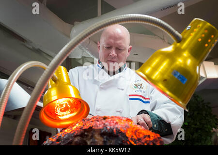 NORFOLK, Va (Nov. 23, 2017) Command Master Chief Huben Phillips Stock ...