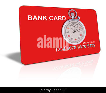 Here is a modern design on black credit card. This is an illustration ...